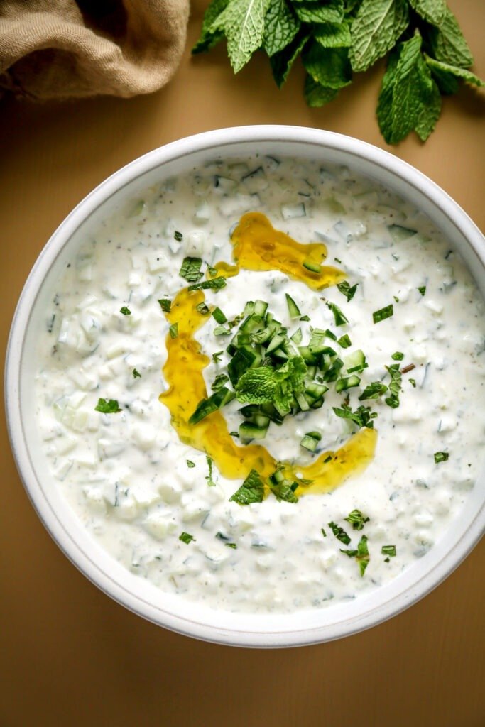 Cacik (Turkish Cucumber Yogurt Sauce) - Crave-Worthy